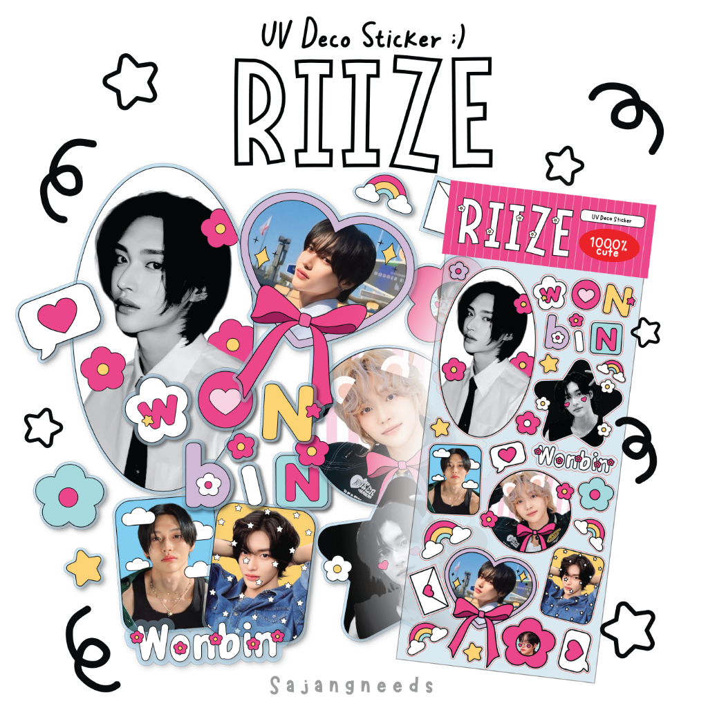 Jual RIIZE UV Deco Sticker | Shopee Indonesia