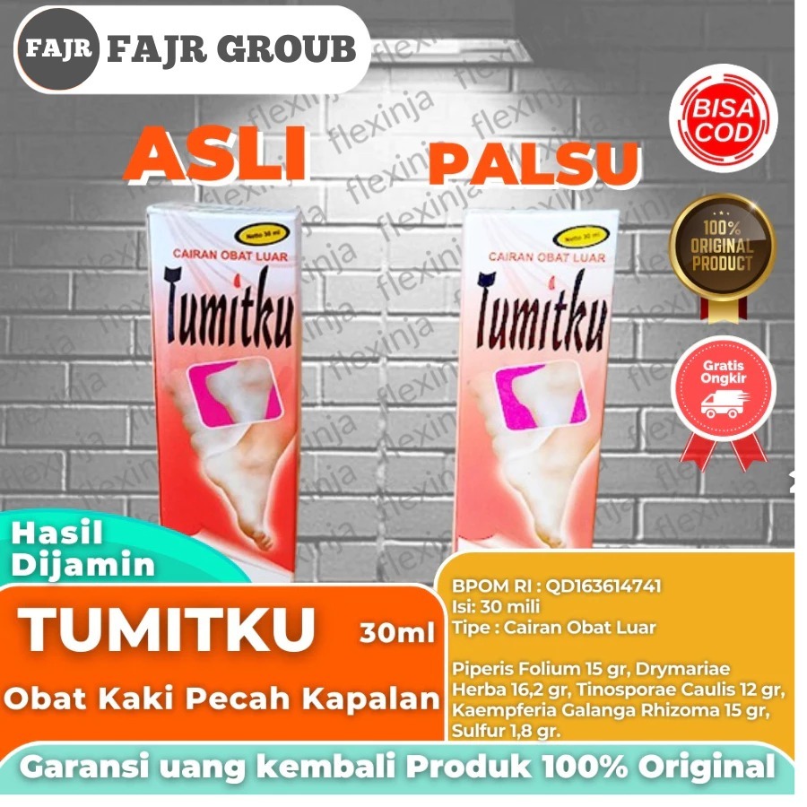 Jual Tumitku / Mengatasi Kaki Pecah & Kapalan 30 ML Original 100% ...