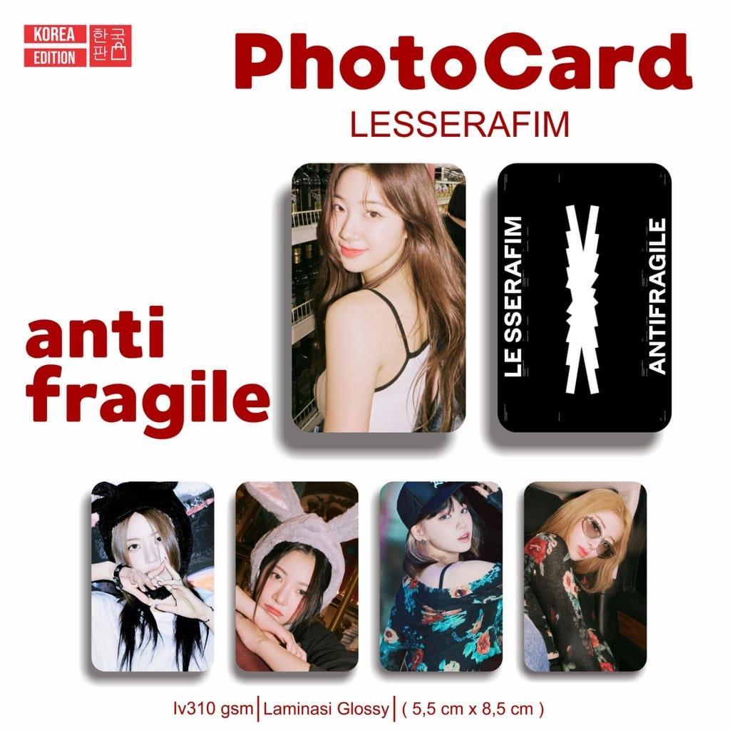 Jual Photocard Premium LESSERAFIM Anti Fragile Unofficial Kpop Fearnot ...