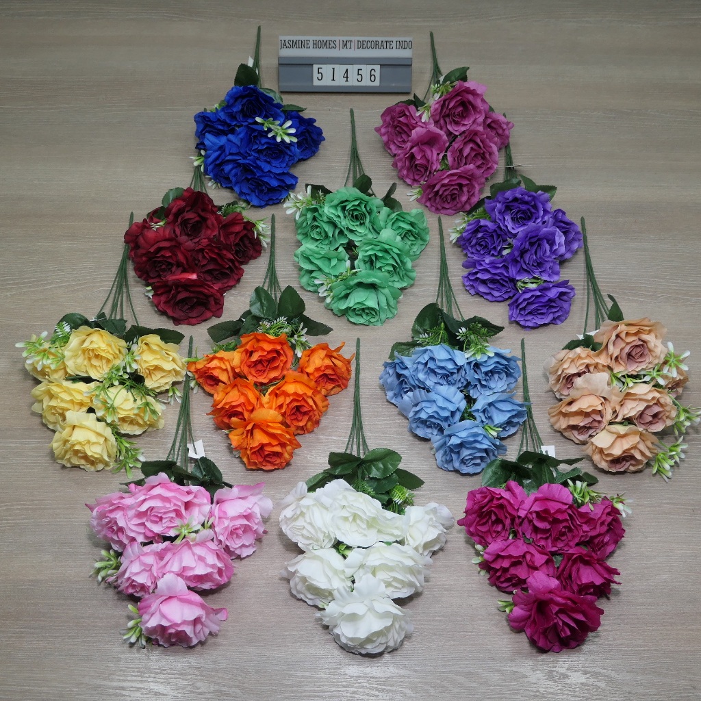 Jual Bunga Mawar Nishi Rose Jepang Mekar 6Kuntum 51456 | Shopee Indonesia
