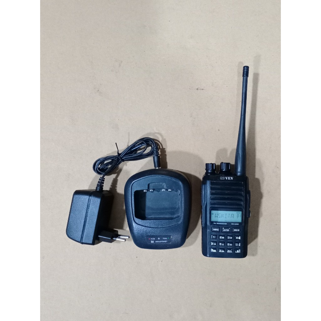 Jual Radio HT WEIERWEI VEV-3288D UHF Bekas Berkwalitas | Shopee Indonesia
