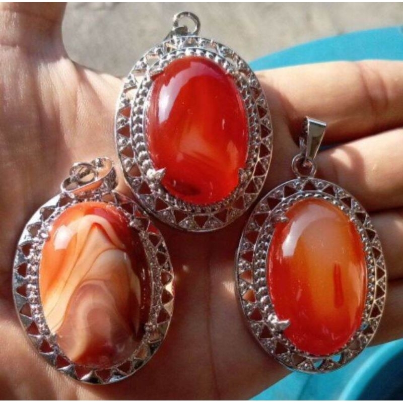 Jual Liontin Batu akik Sulaiman Motif Natural | Shopee Indonesia