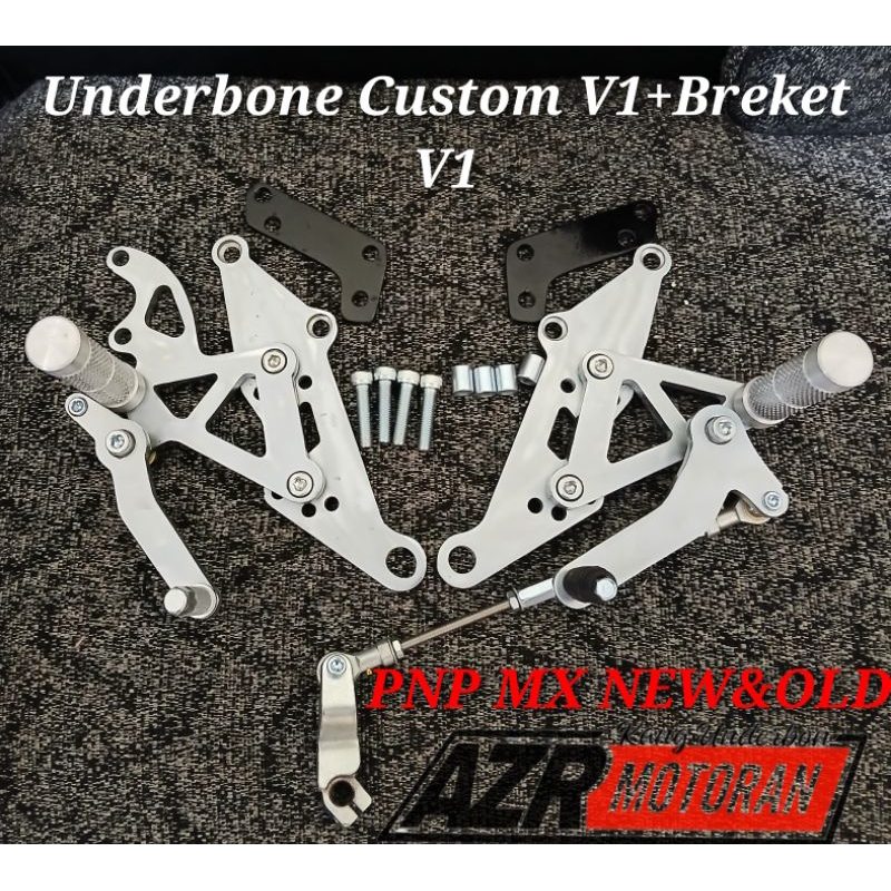 Jual Footstep underbone custom V1 mx new 135 pootstep underbone ...