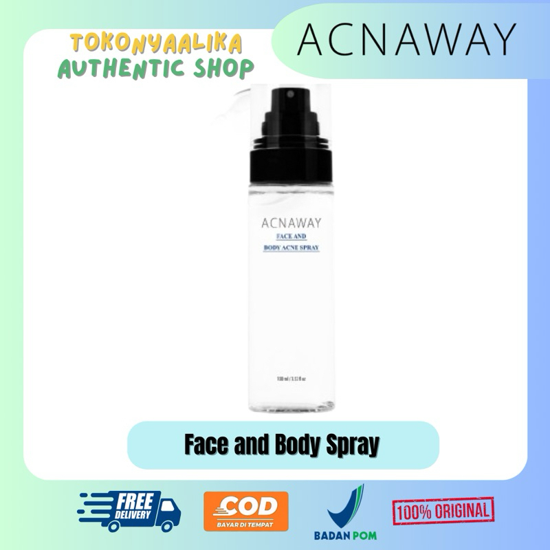 Jual ACNAWAY Acne Face and Body Spray Spray Jerawat untuk Mengurangi ...