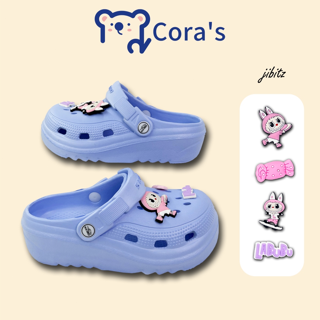Jual Cora's -Sandal LABUBU anak-anak LABUBU sandal Motif LABUBU Terbaru ...