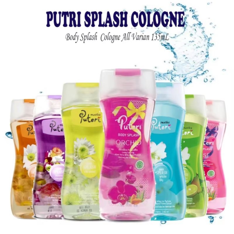 Jual Puteri Body Splash Cologne 135ml - Parfum Puteri Body Splash 135ml ...