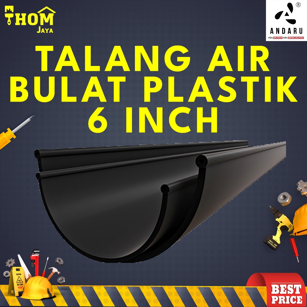 Jual TALANG AIR PLASTIK / TALANG AIR PVC / TALANG AIR PIPA / TALANG ...