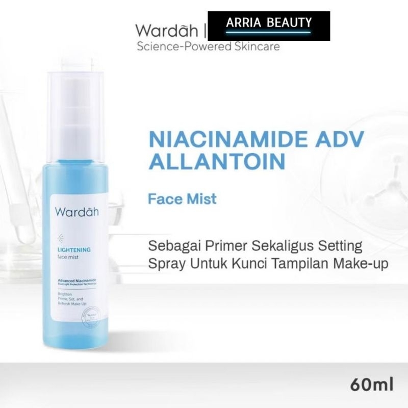 Jual Wardah Lightening Face Mist 60 ml - Face Mist 3-in-1 dengan 4X ...