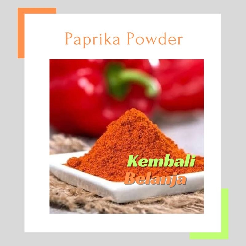 Jual Paprika Bubuk/ Paprika Powder 100 Gram | Shopee Indonesia