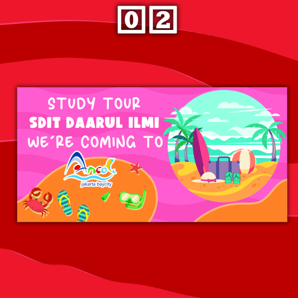 Jual Spanduk Outing Class Custom - Kegiatan Sekolah | Shopee Indonesia