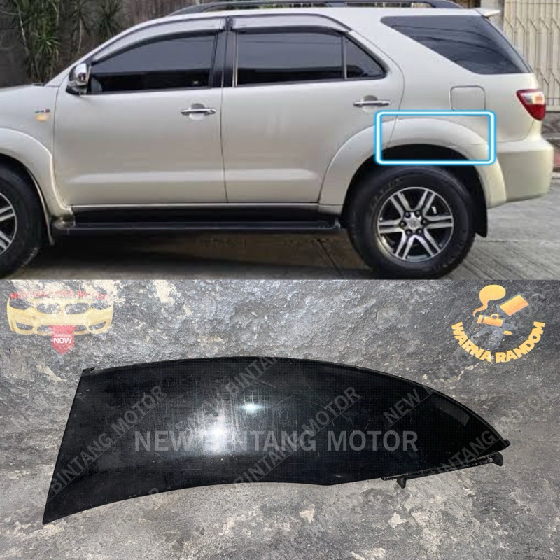 Jual Over fender toyota fortuner belakang kiri 2008 2010 original ...