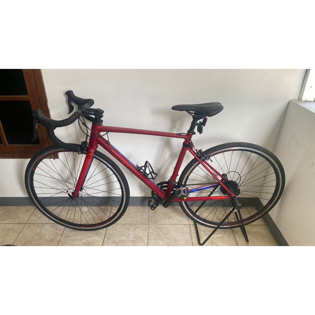 Jual Sepeda Balap Roadbike 700c Polygon Strattos S2 - Merah size 51 (M ...