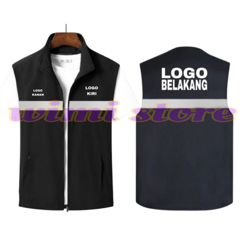 Jual Rompi Costum / Rompi Sablon Satuan / Rompi bordir / Rompi ...