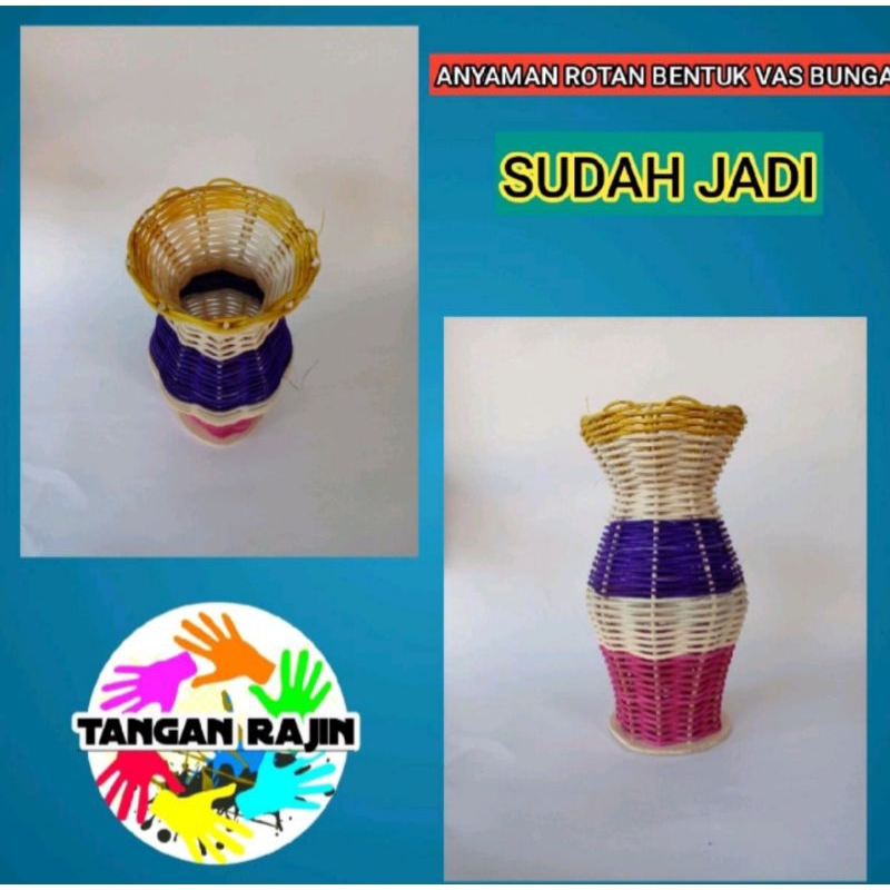 Jual ANYAMAN VAS BUNGA ( SUDAH JADI )untuk | Shopee Indonesia