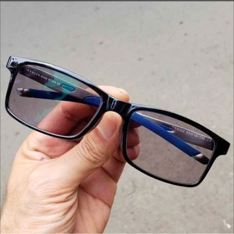 Jual KACA MATA BACA PRIA PLUS FULL BACA LENSA BLUECHROMIC PHOTOCROMIC ...