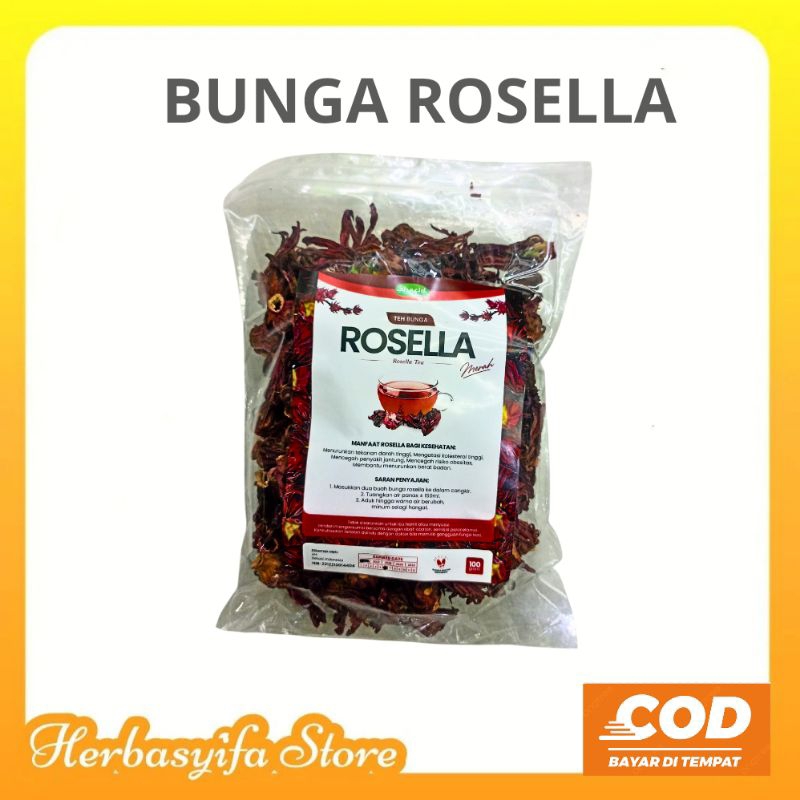 Jual Teh Bunga Rosella Merah 100 gram | Shopee Indonesia