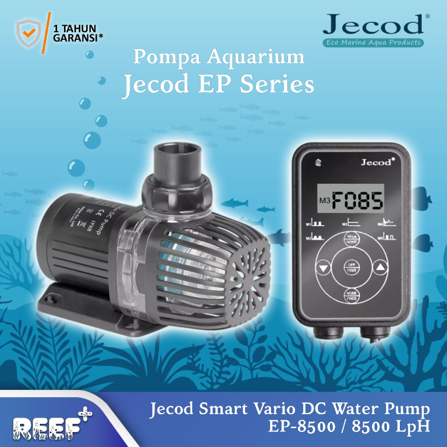 Jual Pompa Aquarium Jecod EP 8500 Lph Smart Silent Water Pump LCD Display | Shopee Indonesia