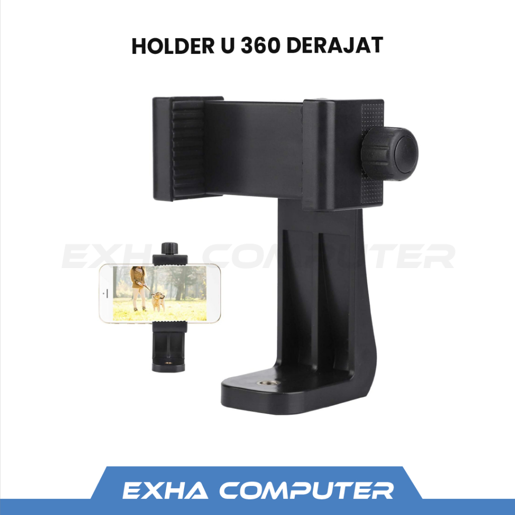 Jual HOLDER U TRIPOD HP 360 DERAJAT | Shopee Indonesia