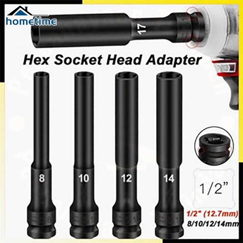 Jual Mata Kunci Shock Extra Panjang 130mm Impact 1/2", Pas Sok Socket 8-12 mm Kualitas Bagus ...