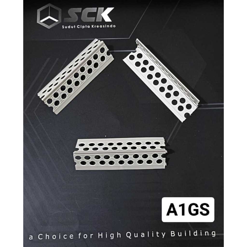 Jual Eceran, Corner bead, Sudutan Luar Partisi Gipsum SCK A1 GS (2,4m) | Shopee Indonesia