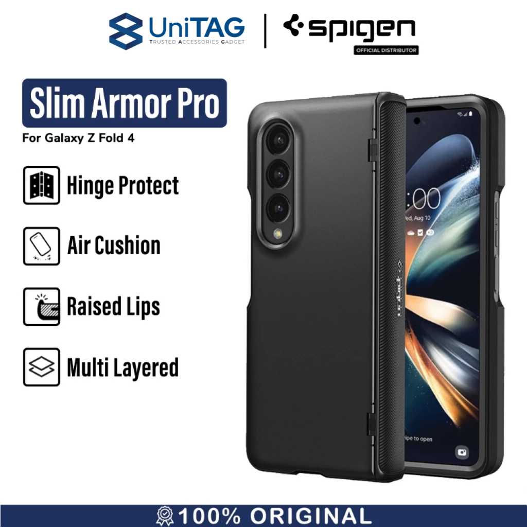 Jual Case Samsung Galaxy Z Fold 4 Spigen Slim Armor Pro Protective Casing | Shopee Indonesia