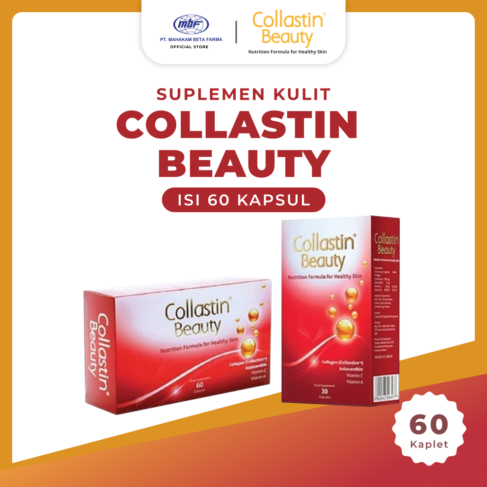Jual Collastin Beauty - Vitamin Kesehatan Kulit 60 Kapsul | Shopee ...