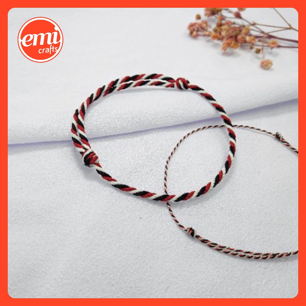 Jual Emicraftt - Gelang Tridatu Bali Tali Polyester Dan Tali Nylon ...