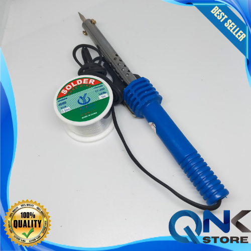 Jual 1 Set Solder + Timah 5m Solder 40W Gagang Plastic Dan Timah Solder ...