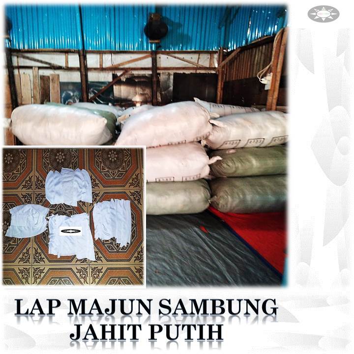 Jual Kain lap majun sambung jahit warna - Putih | Shopee Indonesia