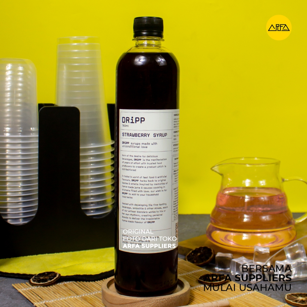 Jual Sirup Dripp Strawberry Original | Shopee Indonesia