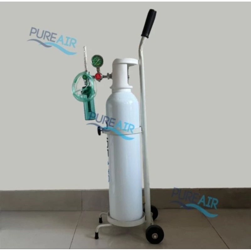 Jual [Ready] BONUS MASKER Tabung Oxygen Lengkap 1 M3 Siap Pakai ...