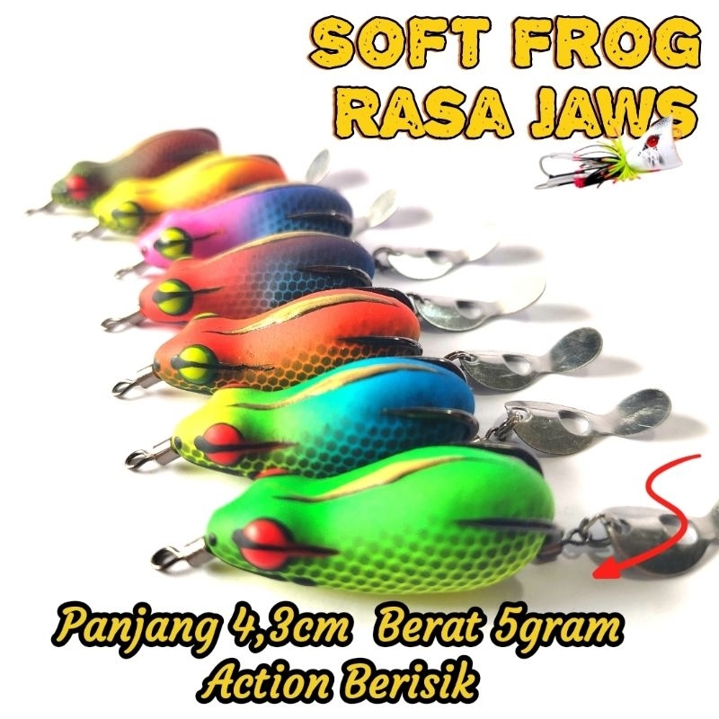Jual Soft Frog Berisik | Soft Frog Rasa Jaws | Shopee Indonesia