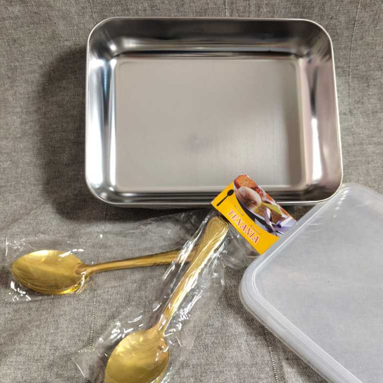 Jual NAMPAN PERSEGI BAKING TRAY BAKI STAINLESS STEEL COCOK UNTUK OVEN ...