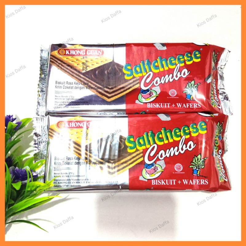 Jual Khong guan saltcheese combo biskuit + wafer 175 g | Shopee Indonesia