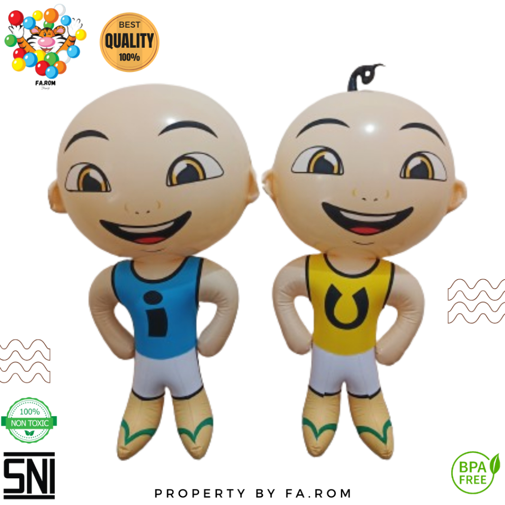 Jual Mainan Anak Balon Karakter | Balon Ulang Tahun | Balon Upin Ipin ...