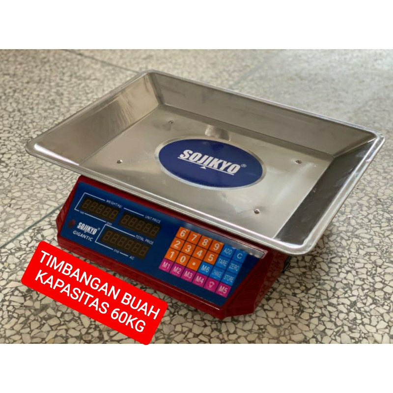 Jual Jual Timbangan Digital Sojikyo 60kg Timbangan Paket Ninja Express ...