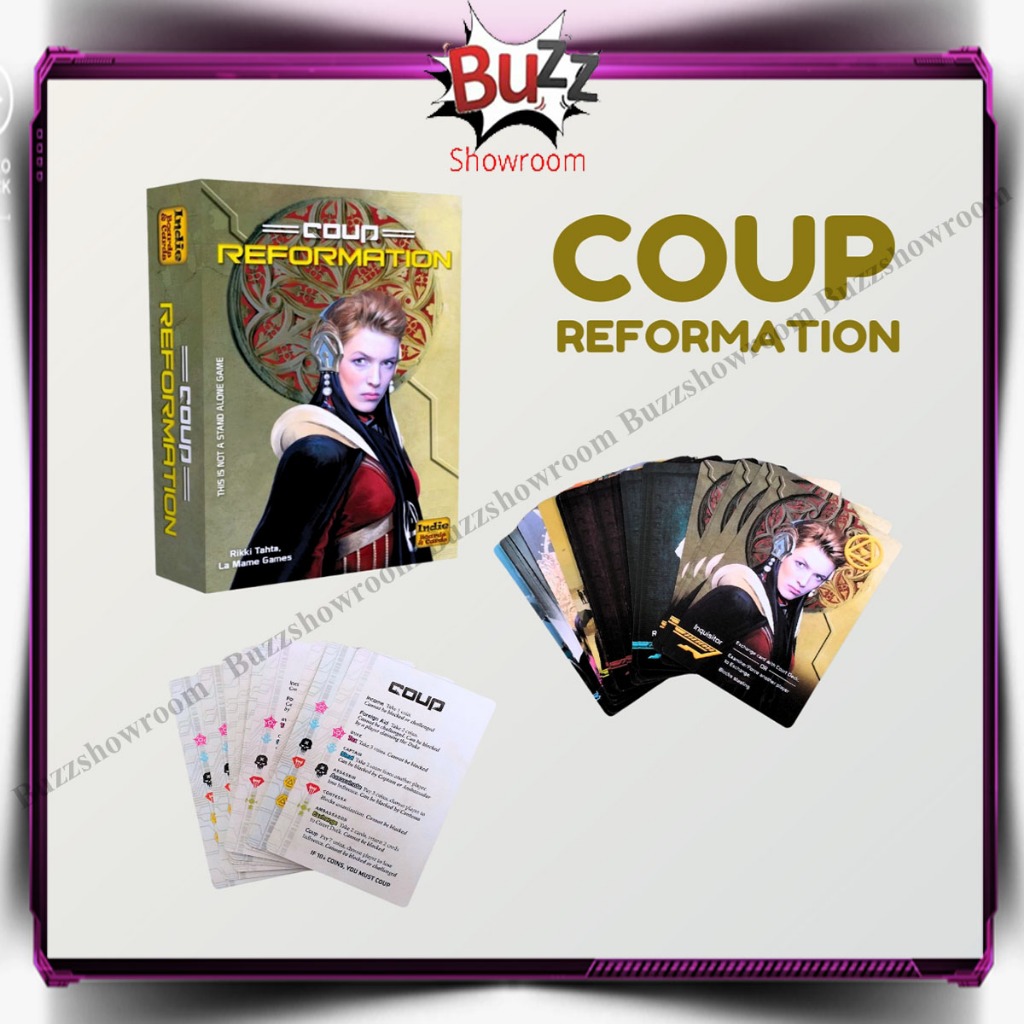 Jual Coup Reformation Expansion board game Card Games | Shopee Indonesia