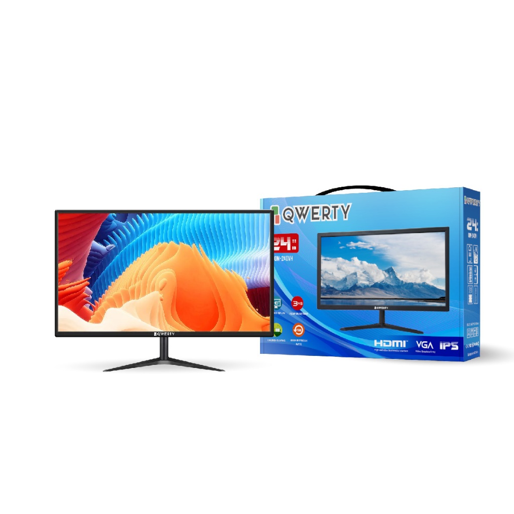 Jual QWERTY MONITOR 24" QM 240VH LCD HDMI VGA 3ms DISPLAY IPS 75Hz ...