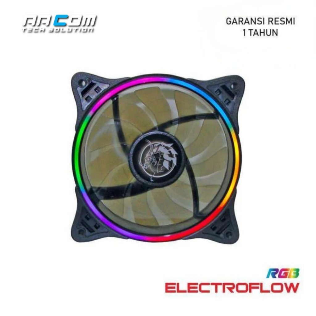 Jual Imperion Fan Casing Electroflow FA-G12-11 RGB 120mm | Shopee Indonesia