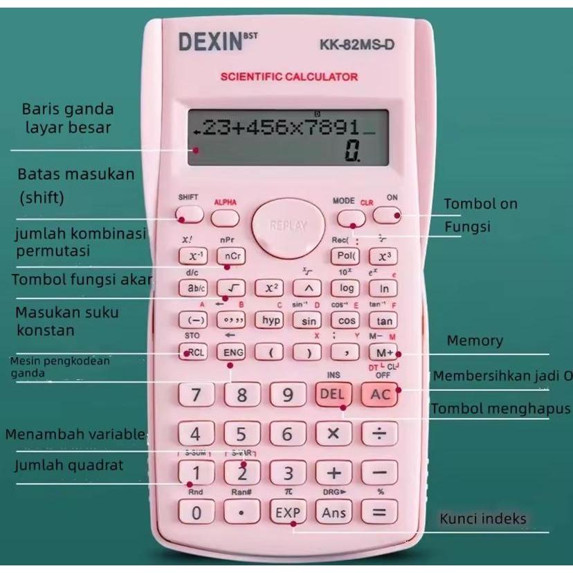 Jual Kalkulator scientific kalkulator akuntansi 240 Fungsi Kalkulasi ...