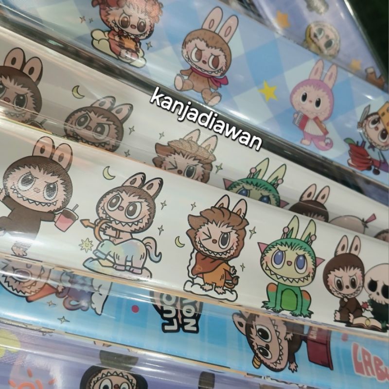 Jual Gelang Jepret Labubu Anime Demon Slayer Penggaris Gelang Kimetsu ...