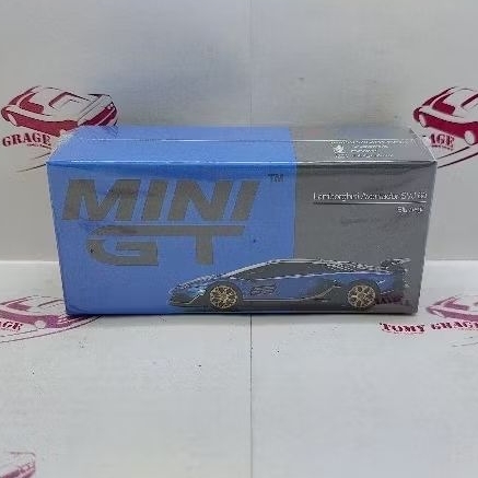 Jual Mini GT 784 Lamborghini Aventador SVJ 63 Blu Aegir | Shopee Indonesia