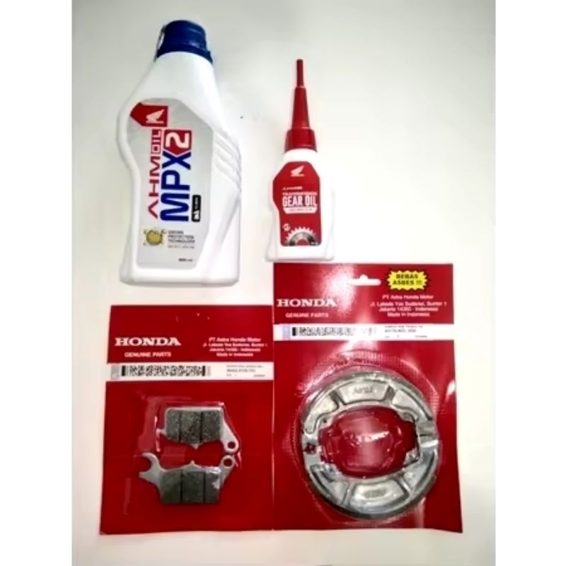 Jual Sepaket 4 produk Honda matic ( MPX2 + Oli gear + Dispad KVB ...