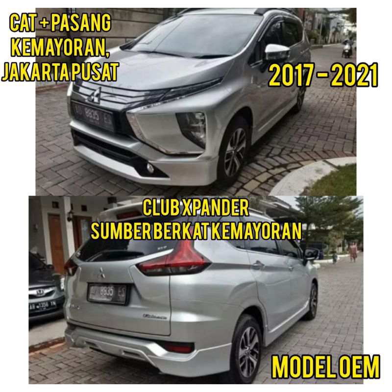 Jual CAT PASANG BODYKIT DI TOKO CLUB XPANDER X PANDER MODEL OEM 2017 ...