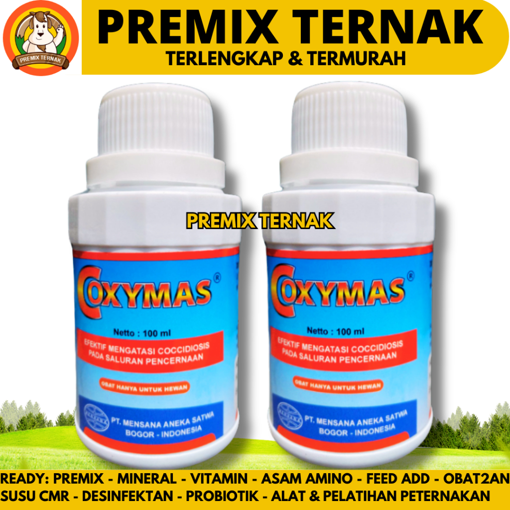 Jual COXYMAS 100ML - Obat Ayam Berak Darah Cocci Pencernaan Hewan ...