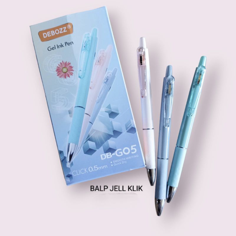 Jual Gel Ink Pen Debozz DB G-05 Hitam (Lusin) | Shopee Indonesia