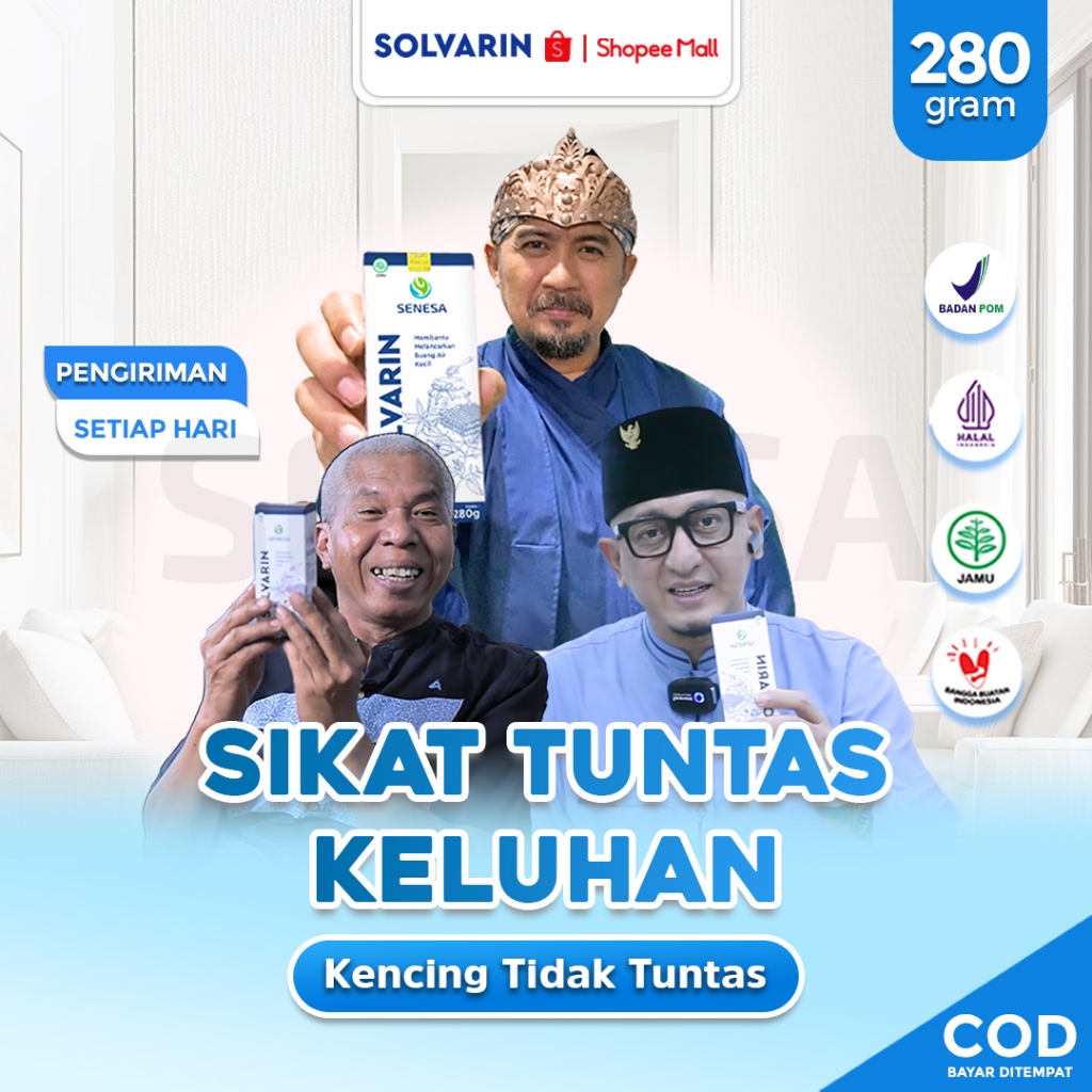 Jual SOLVARIN - Madu 1 Pcs - Obat Kencing Batu Ginjal Prostat Nyeri ...