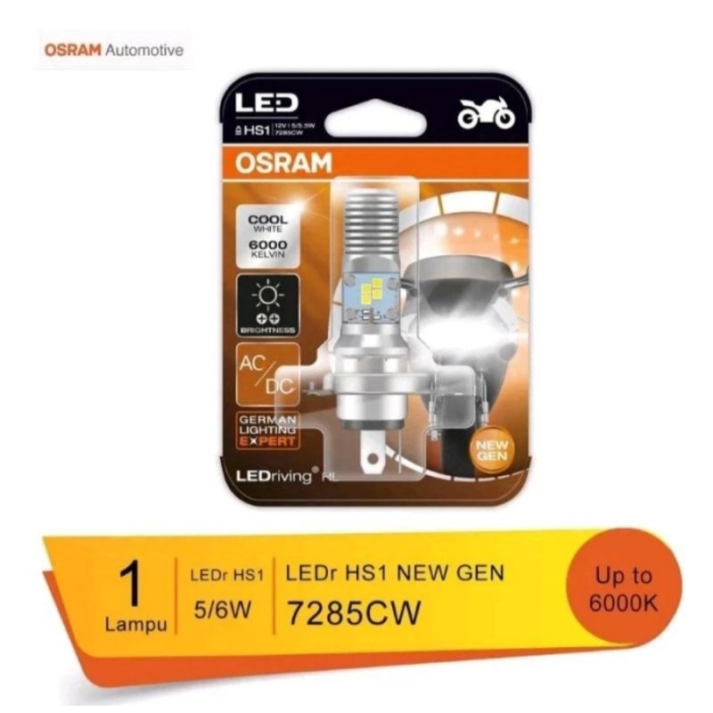 Jual BOHLAM LED VIXION OSRAM ( 7285CW) type hs1 Lampu depan utama vixion r15 byson verza scoopy ...