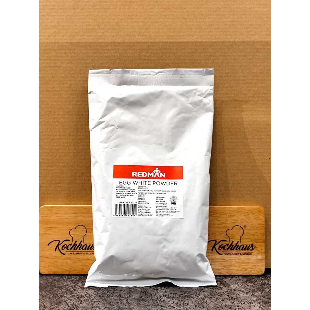 Jual Redman Egg White Powder 250gr Bubuk Putih Telur Halal | Shopee ...