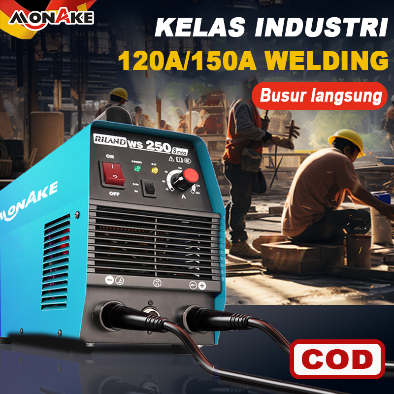 Jual Mesin Las Inverter Welding mesin las listrik 450 watt MMA 120A IGBT 450 watt mini Mesin ...